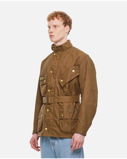 Barbour International Original Wax Jacket – Ivan Jameson Barbour International Original Wax Jacket – Ivan Jameson